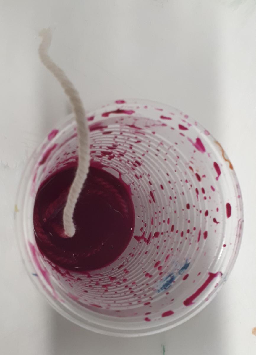 La technique string pouring