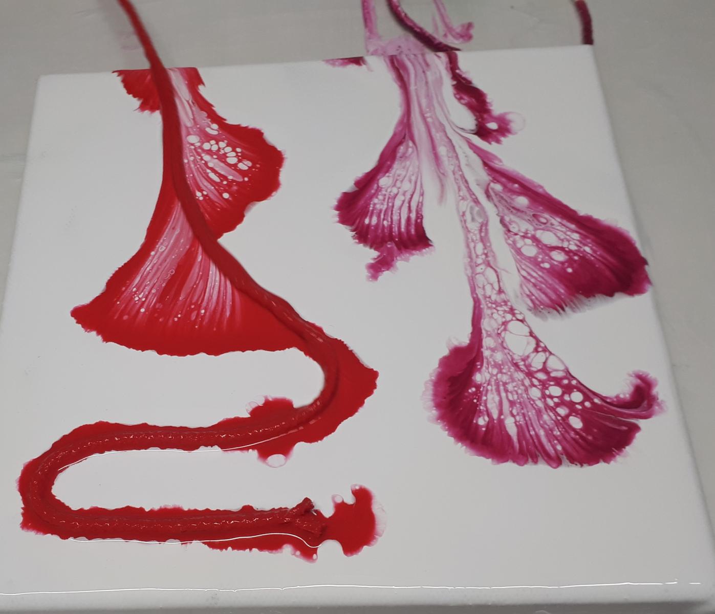 La technique string pouring