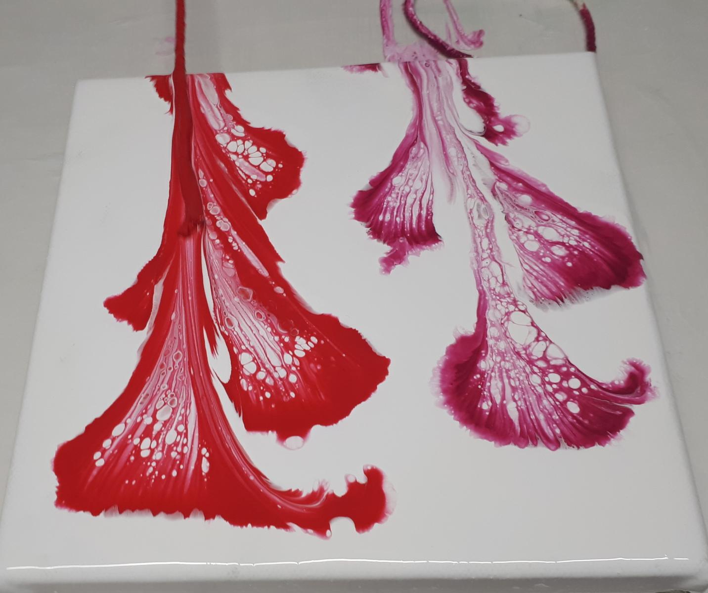 La technique string pouring